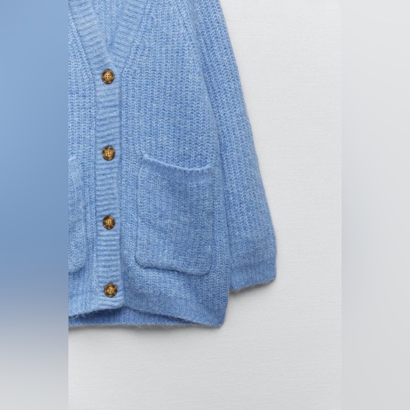 Zara | Sweaters | Zara Ribbed Knit Jacket | Poshmark